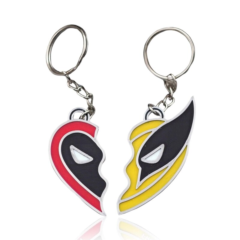Deadpool and Wolverine Key Chain - Etsy