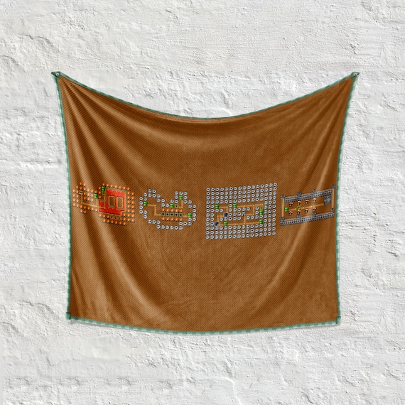 Super Mario 3 World Map 08 dark Land / Castle of Koopa / - Etsy