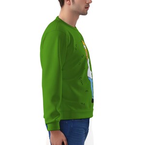 Homer Simpson Bush Meme Sweatshirt | Funny Simpsons Pullover | Cozy ...