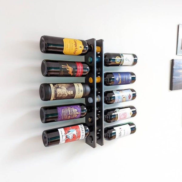 Wall Wine Rack - Etsy UK