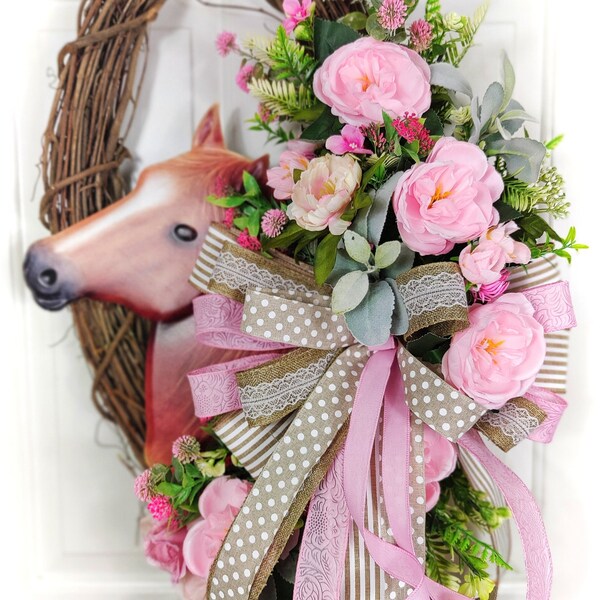 Horse Head Wreath - Etsy