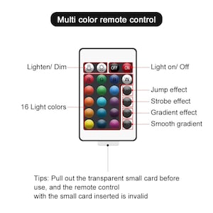 Rose Table Lamp Color Changing With Remote | Soft Glow Lamp | Small ...