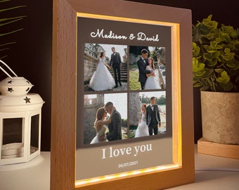 Led Light Picture Frame - Etsy
