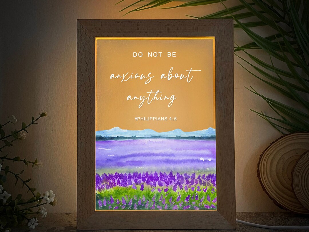 Custom Bible Verse Light, Personalized Bible Verse Home Decor ...