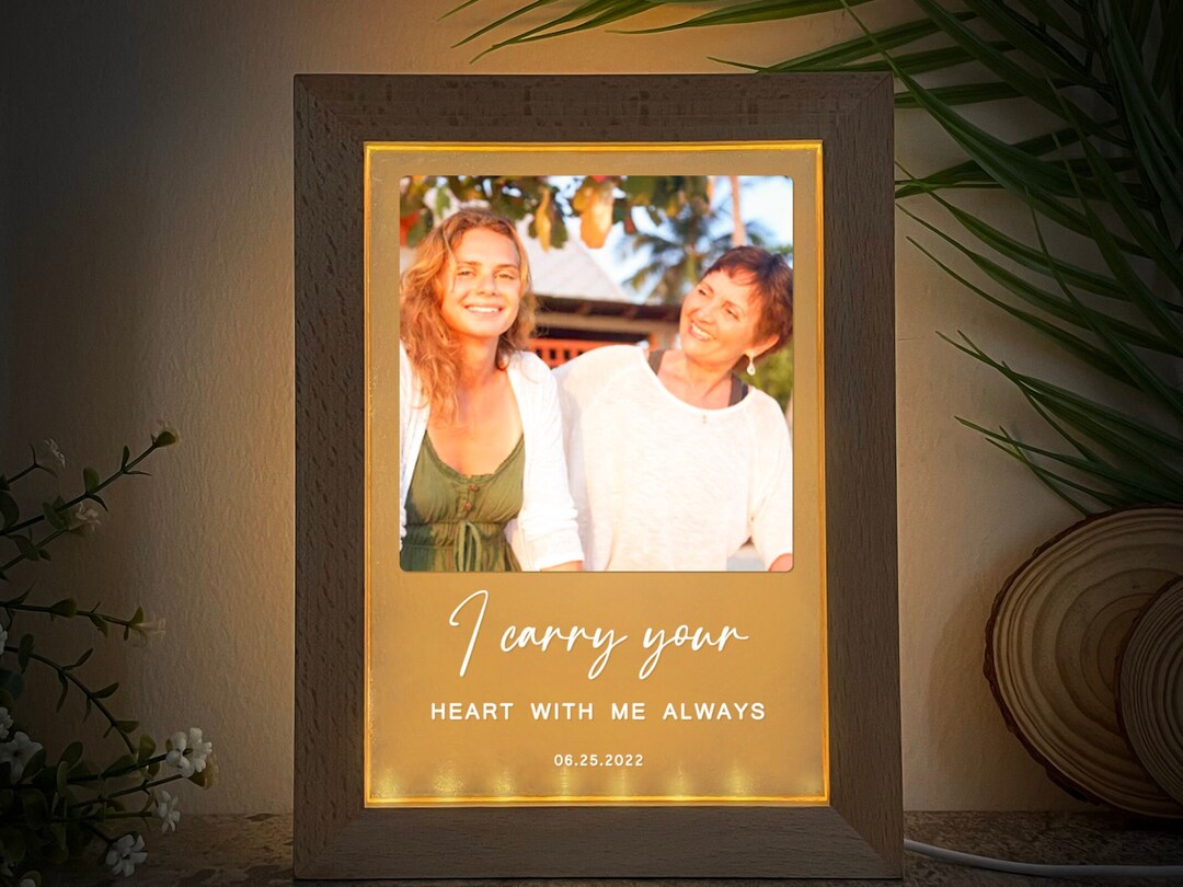 Custom Photo Memorial Plaque, Sympathy Memorial Gift, Bereavement and ...