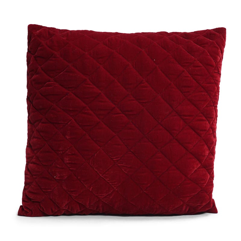 Quilted Red King Shams - Etsy