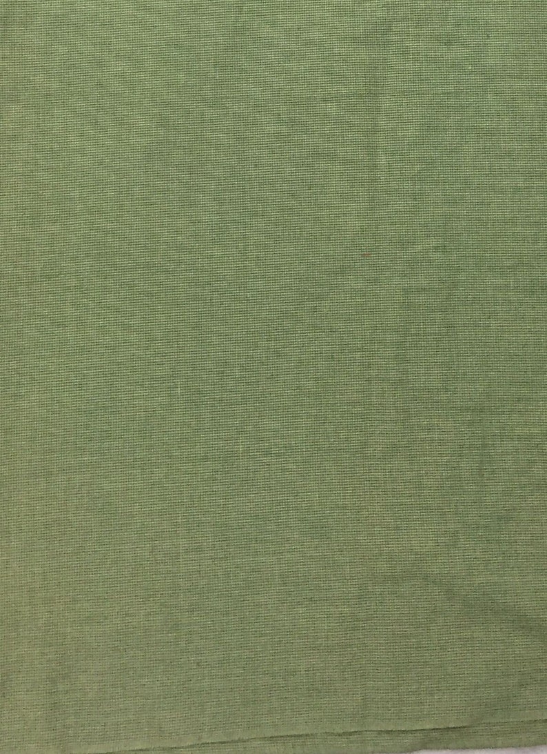 Fabric Soft Cotton Micro Slate Green Plaid Home Spun Fabric Choose Your ...