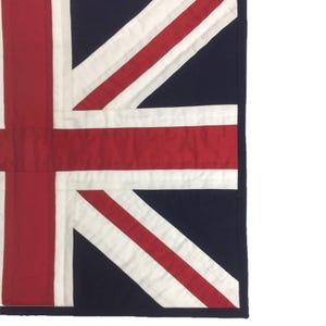 Hand Quilted Hand Made Placemats Tablemats Patchwork Union Jack British ...
