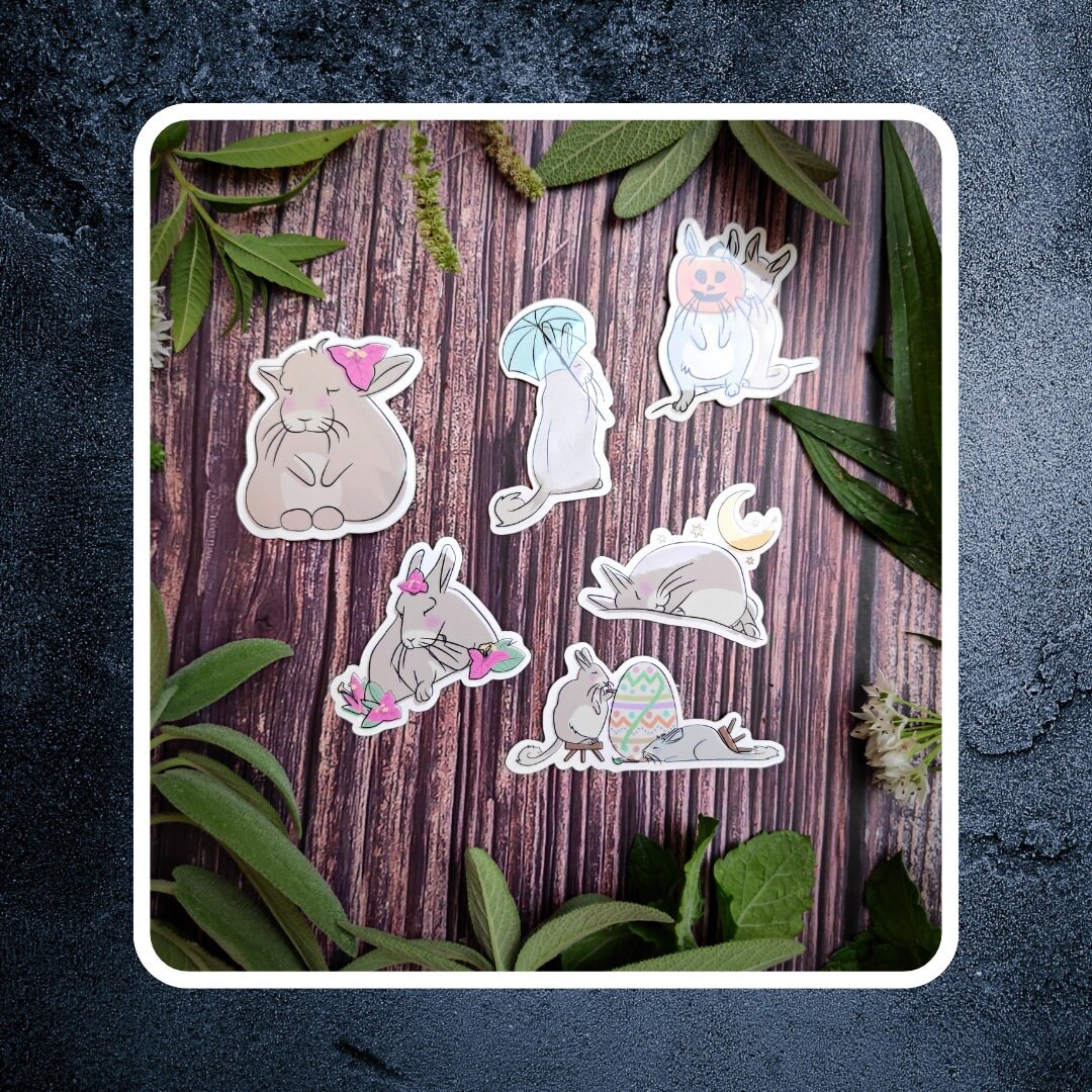 Cute Viscacha Sticker Set Hand Drawn Cute Animal Stickers Creative ...