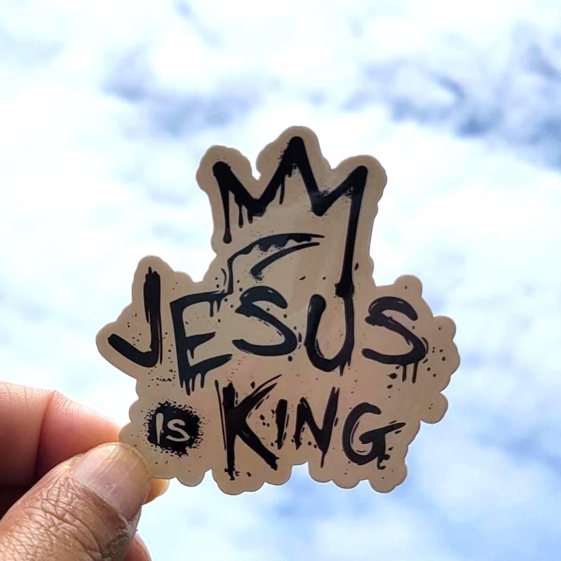 Jesus is King - Etsy