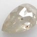 Natural Loose Diamond, Kite/pear/hexagon Cut Diamond, Salt and Pepper Diamond, Grey/black Color ...
