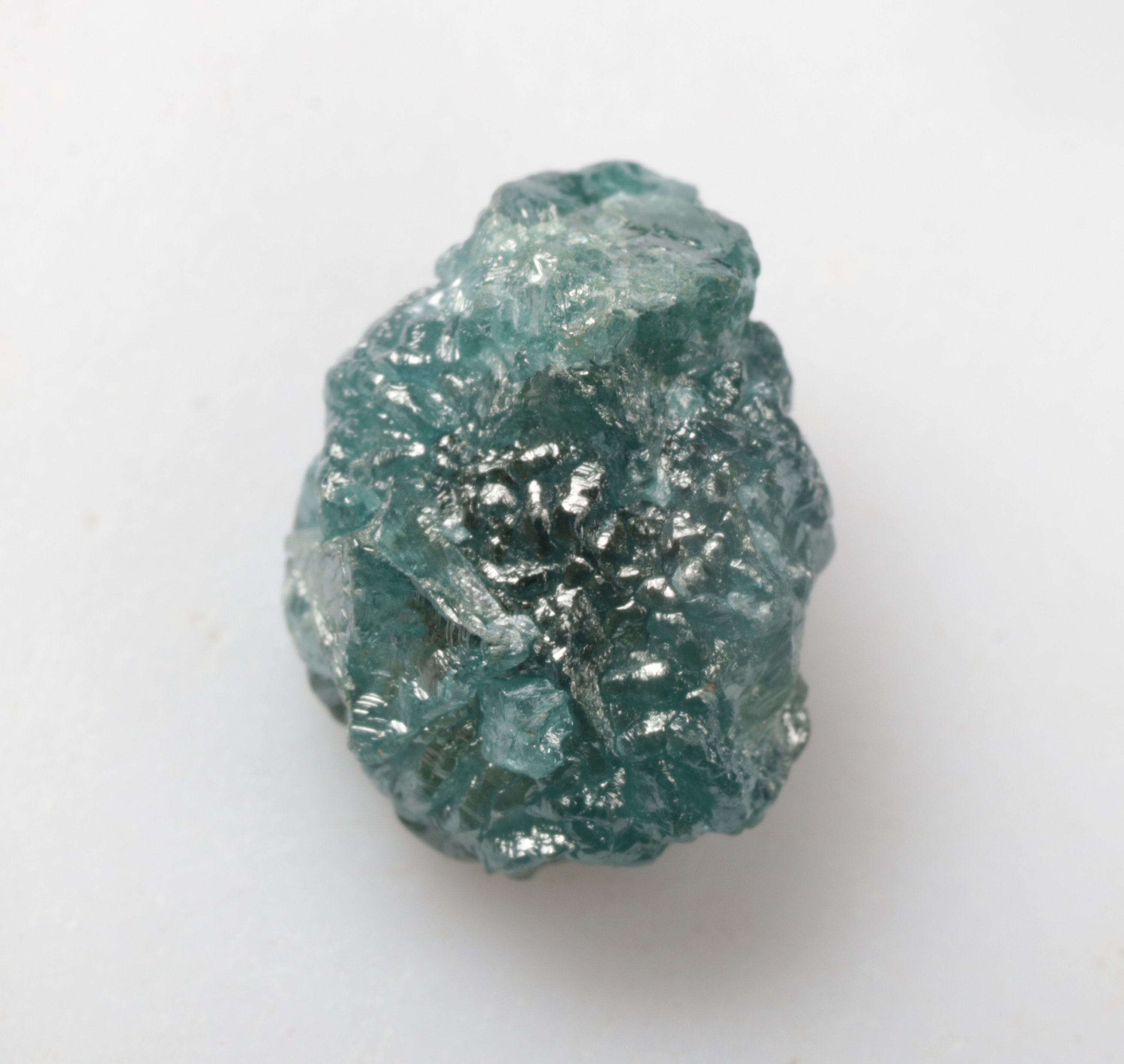 2.94 CT 10.2 X 7.9 MM Natural Loose Rough Diamond Uncut Diamond, Blue ...