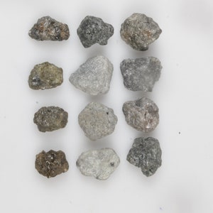Natural Rough Diamond, Raw Diamond, Uncut Diamond, Fancy/grey Color ...