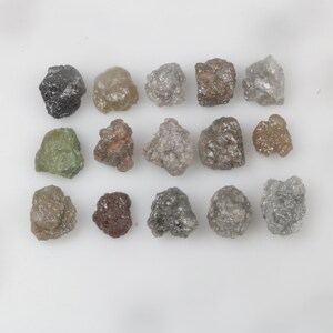 Natural Rough Diamond, Raw Diamond, Uncut Diamond, Grey Color Rough ...
