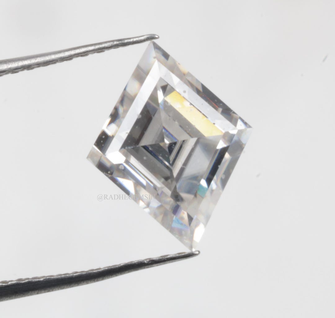 Lozenge Cut Moissanite Diamond, 1.0CT/2.0CT/3.0CT/4.0CT/5.0CT Lozenge ...