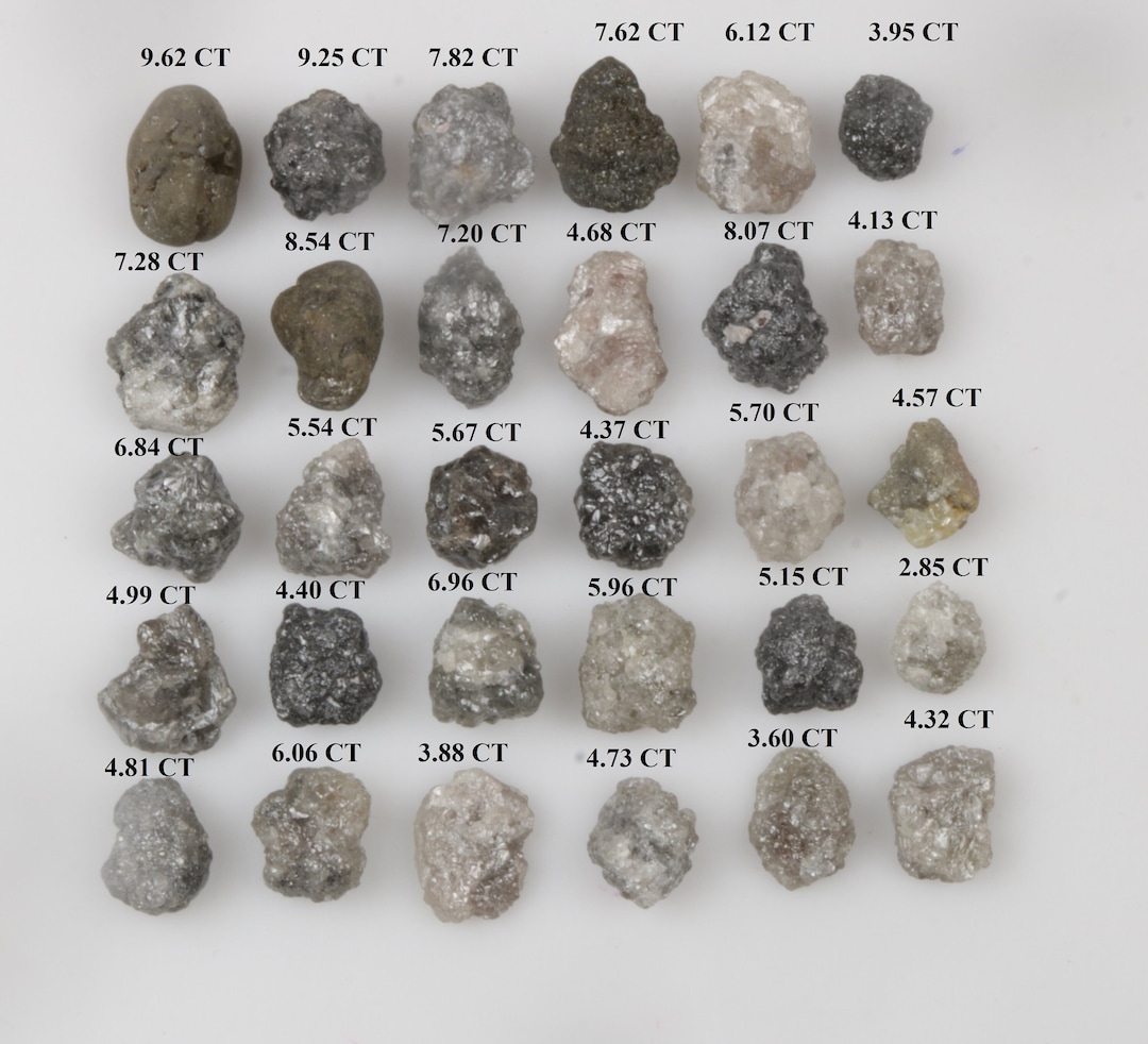 Rough Diamond, Raw Diamond, Uncut Diamond, Natural Loose Rough Raw ...