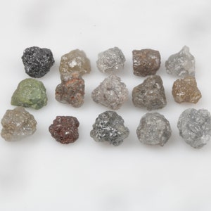 Natural Rough Diamond, Raw Diamond, Uncut Diamond, Grey Color Rough ...