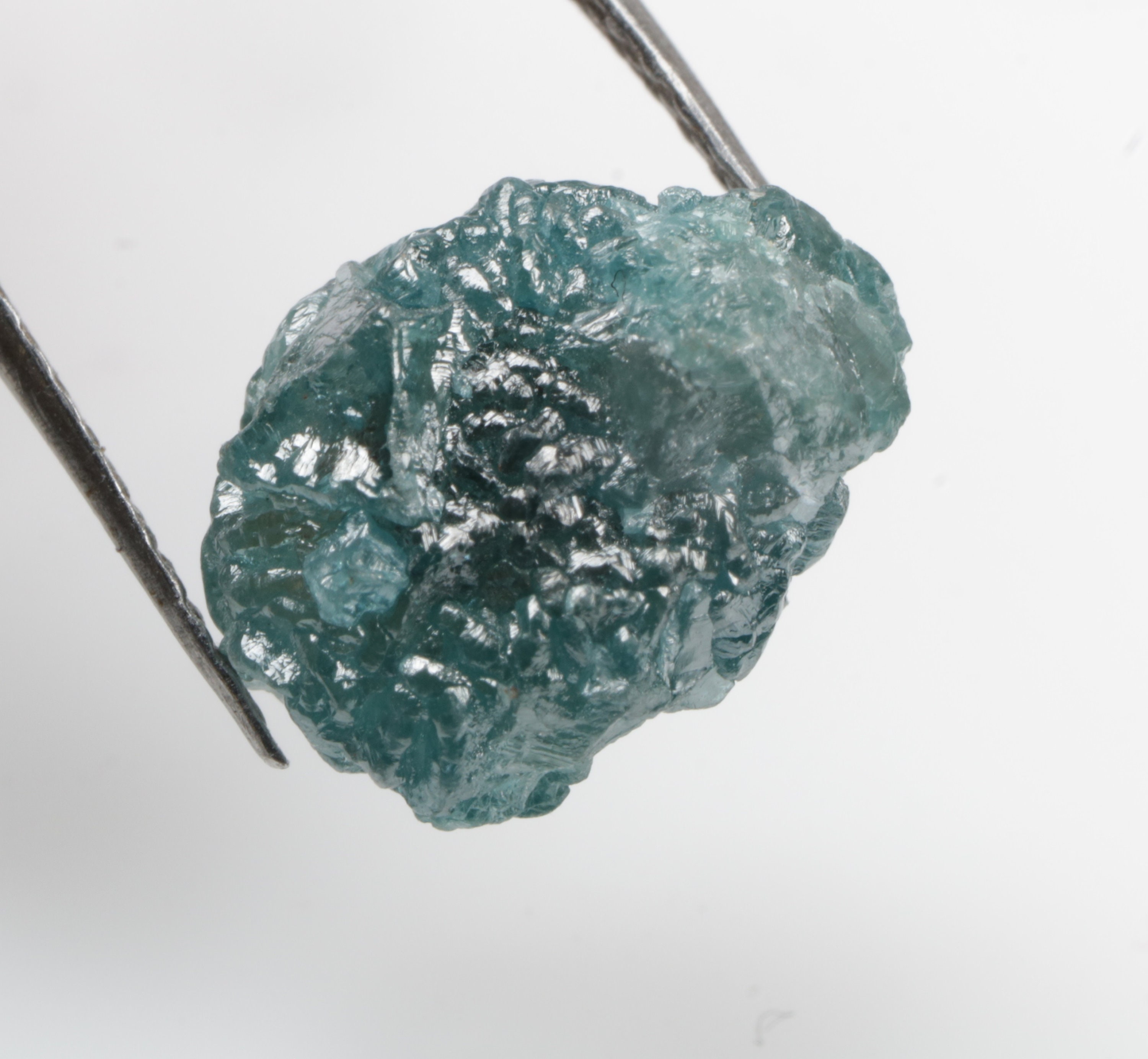 2.94 CT 10.2 X 7.9 MM Natural Loose Rough Diamond Uncut Diamond, Blue ...