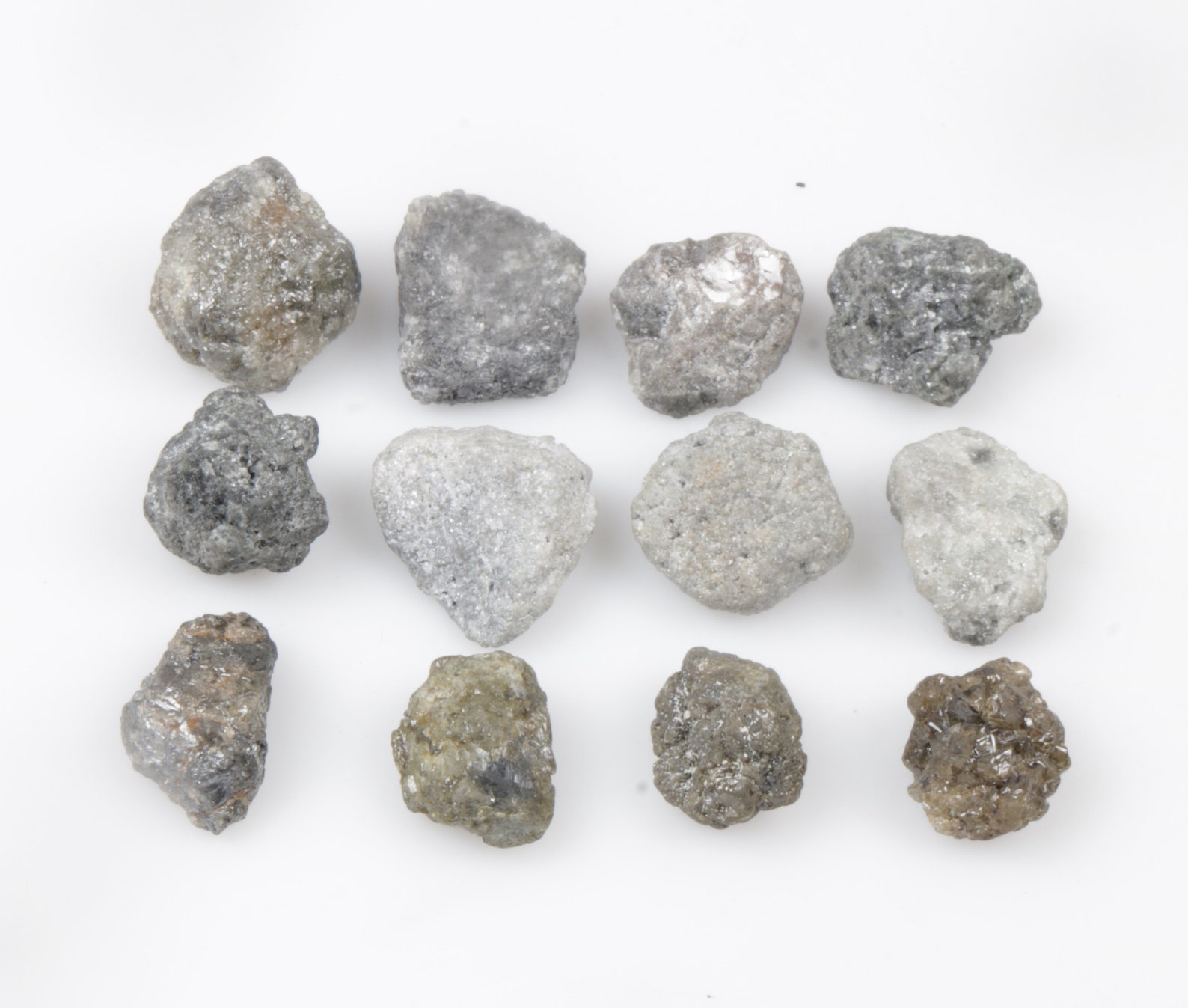 Natural Rough Diamond, Raw Diamond, Uncut Diamond, Fancy/grey Color ...