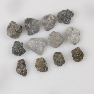 Natural Rough Diamond, Raw Diamond, Uncut Diamond, Fancy/grey Color ...