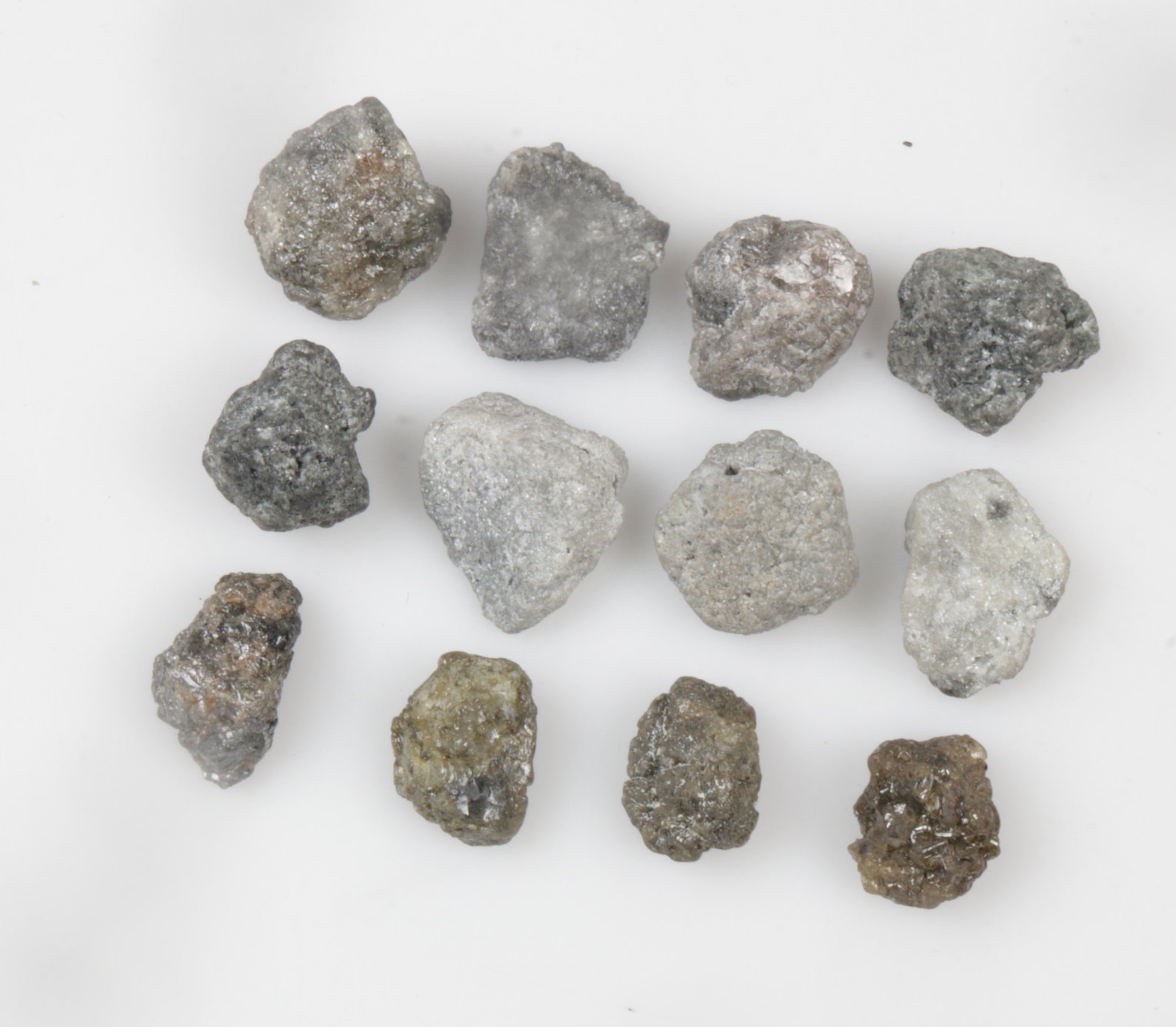 Natural Rough Diamond, Raw Diamond, Uncut Diamond, Fancy/grey Color ...