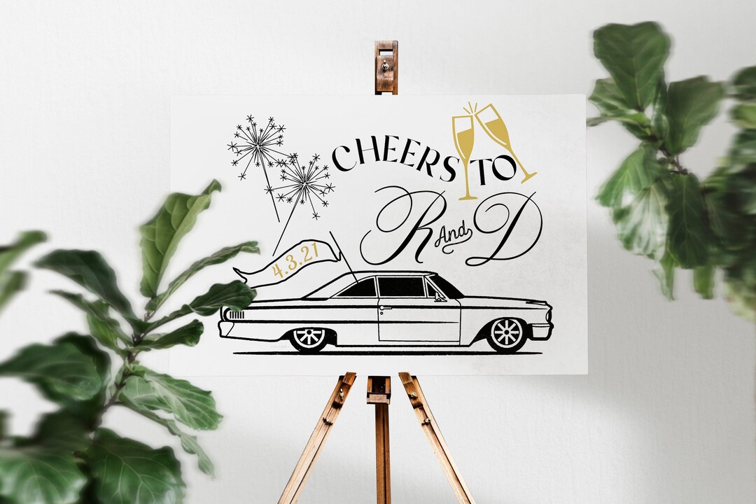 Cheers! Wedding Exit Sign, Sparkler Send Off, Editable Instant Download ...