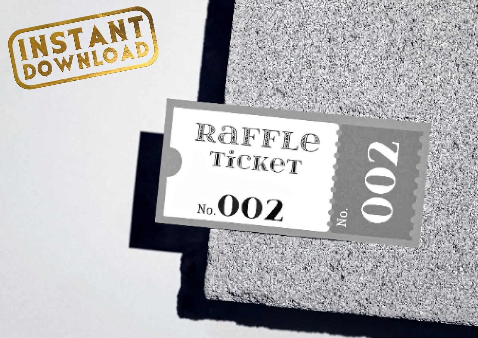 RAFFLE TICKET PRINTABLE, Raffle Ticket Numbers, Activity Raffle Ticket ...
