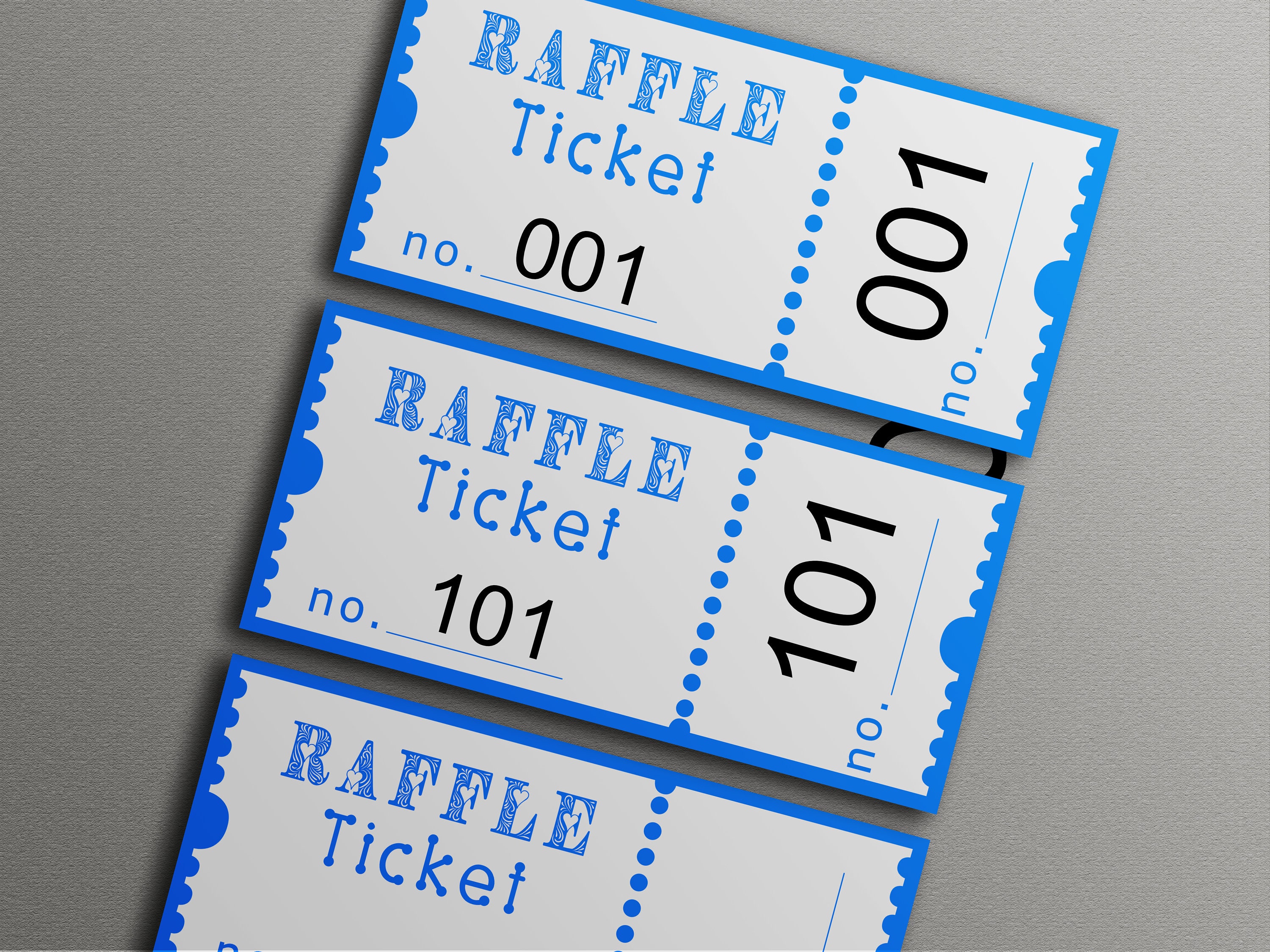 RAFFLE TICKET NUMBERS, Raffle Ticket, Activity Raffle Ticket ...