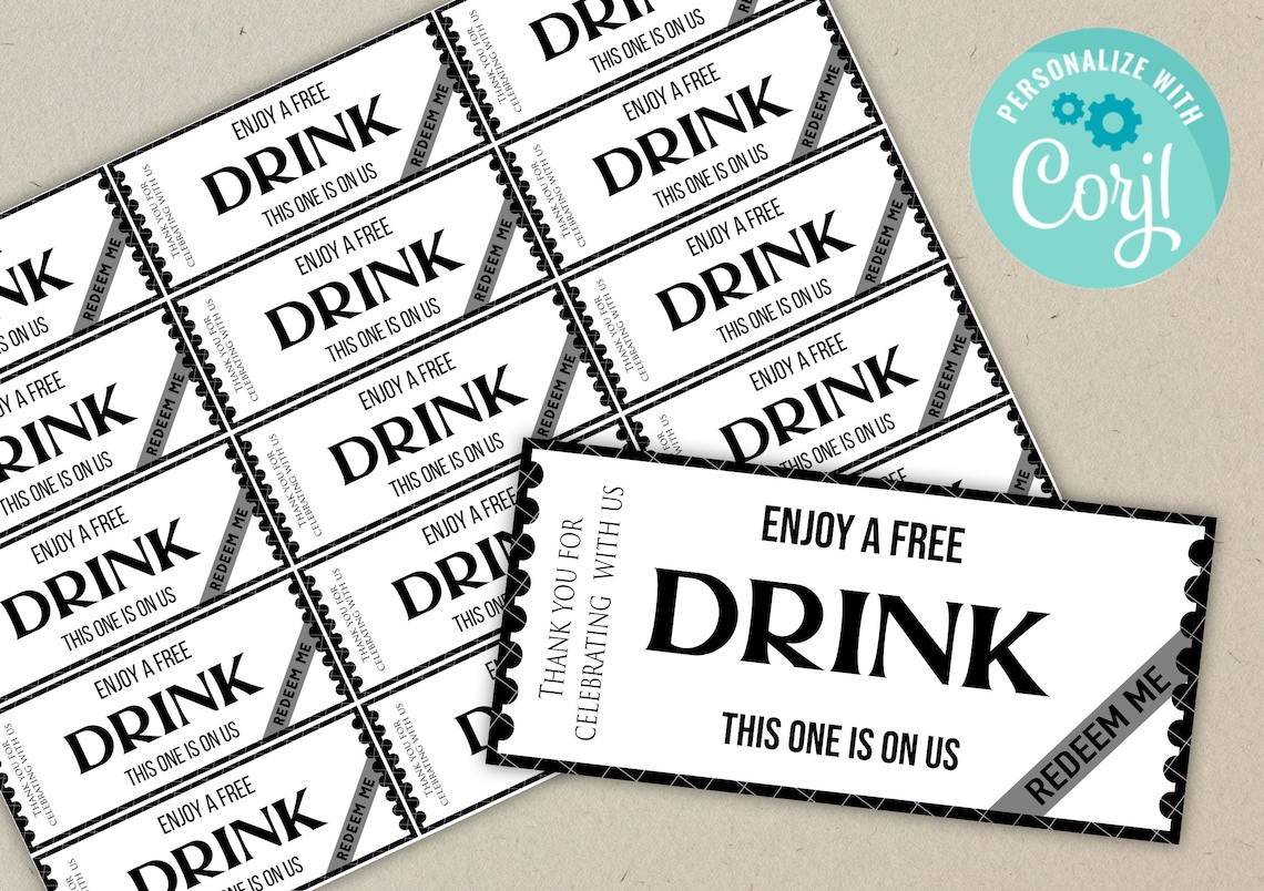 EDITABLE-CUSTOMIZABLE Ticket Voucher, Printable, Event Ticket, Editable ...