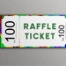 RAFFLE TICKET COUPON, Raffle Ticket Numbers, Activity Raffle Ticket ...