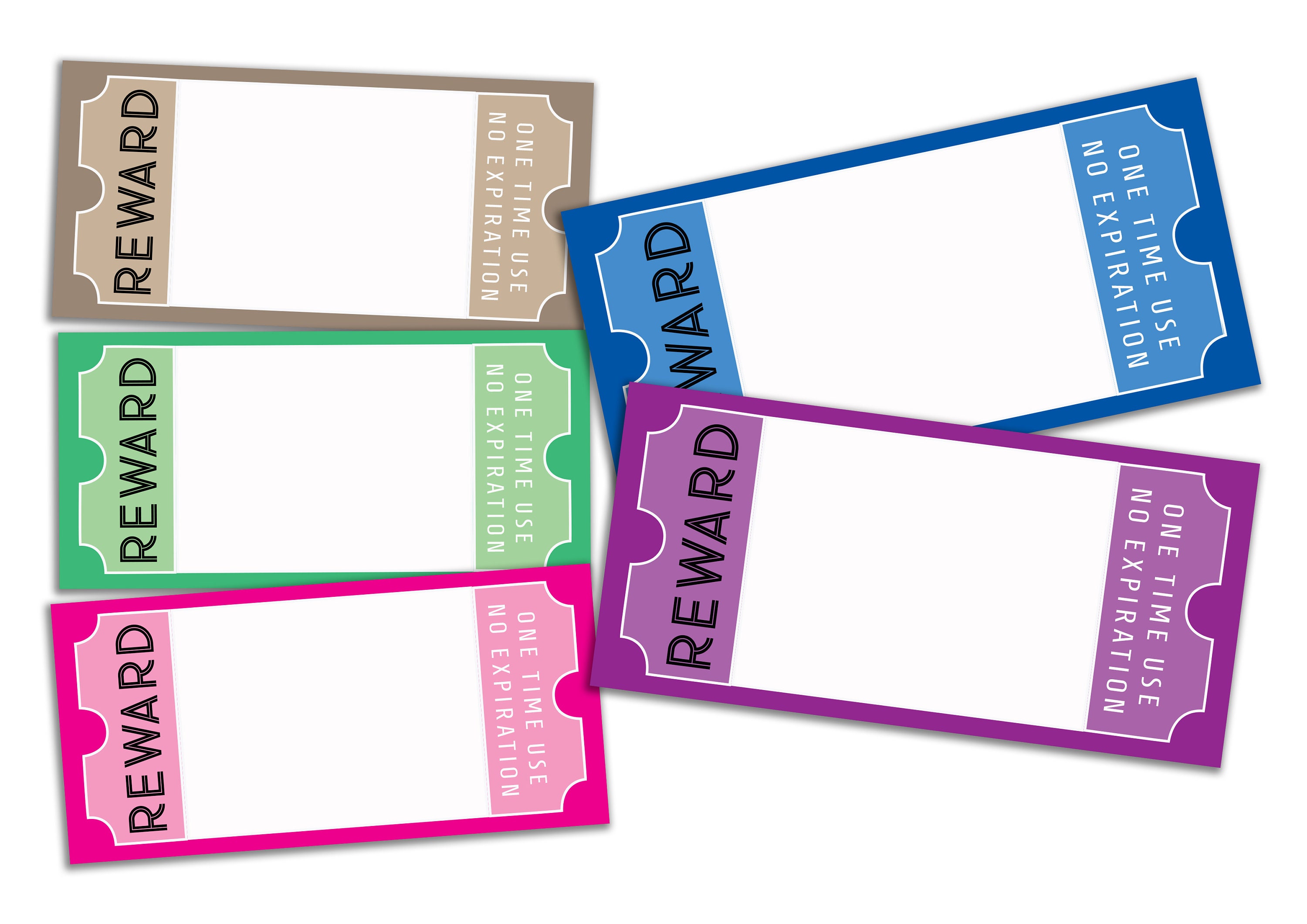 PRINTABLE REWARD COUPONS, Reward Coupons for Kids, Reward Tokens for ...