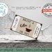 CUSTOMIZABLE COFFEE Ticket Voucher, Printable, Event Ticket, Editable ...