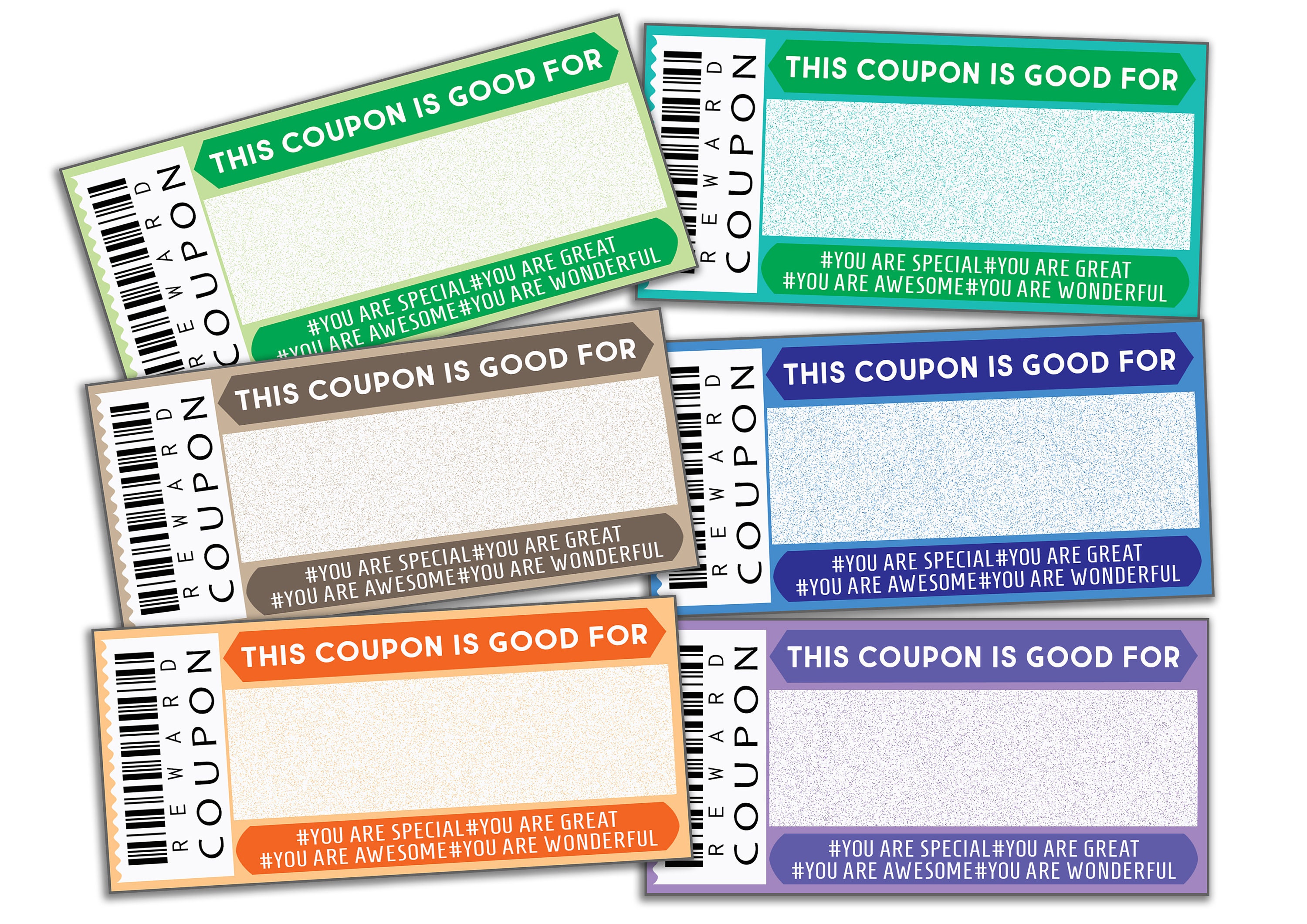 PRINTABLE REWARD COUPON, Printable Blank Coupons, Kids Activity Coupon ...