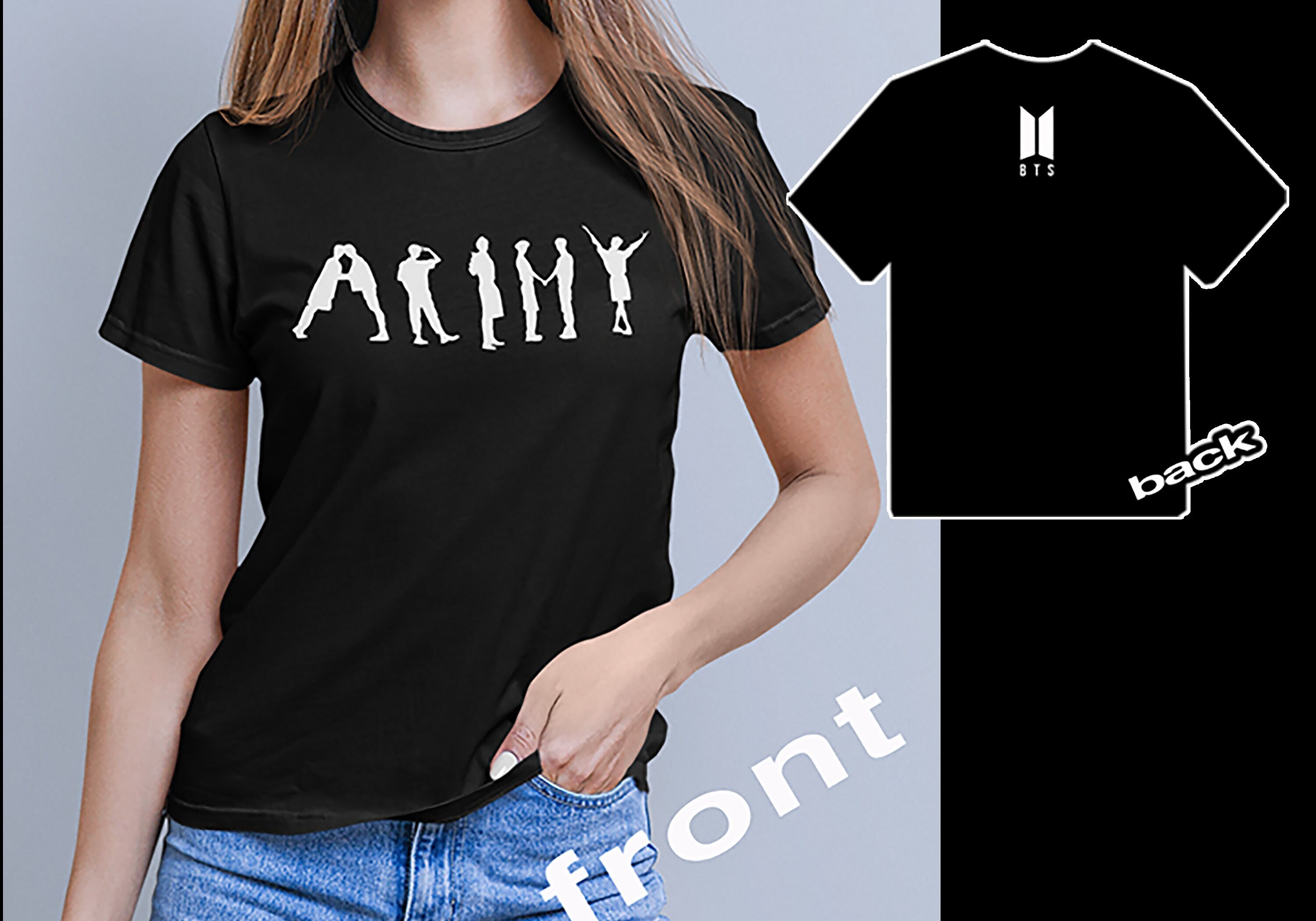BT21 Characters Shirts, BTS Fan Gift Shirt, BTS Shirt, Army Shirts ...