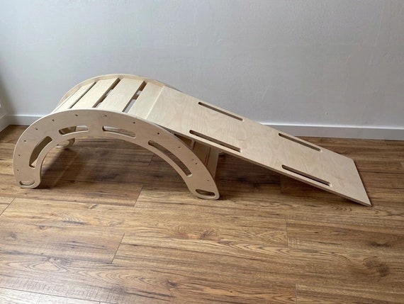 Toys Ride On & Rocking Toys Toys & Games montessori Rainbow rocker ...