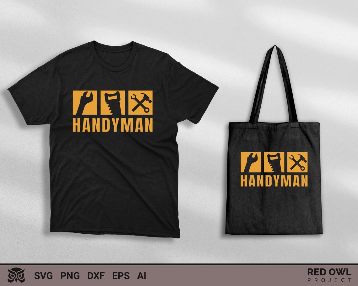 Handyman Svg, GRAPHIC HANDYMAN SVG, Tools Svg Cutfile, Mechanic Tools ...