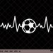 Soccer Football SVG, Soccer Heartbeat Funny Soccer Svg, Football Svg ...