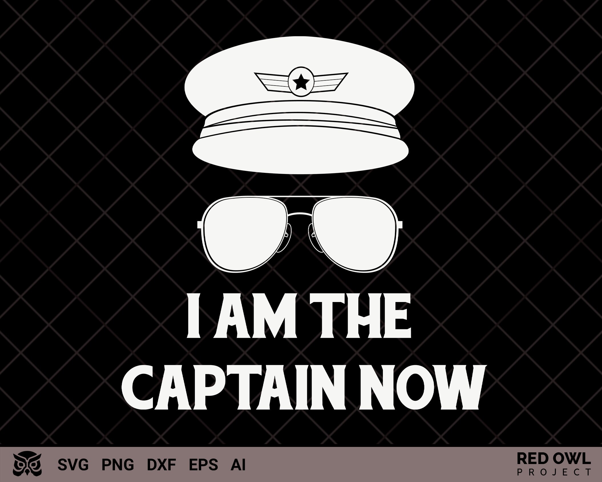 Pilot & Airplane SVG, I Am the Captain Now SVG Aircraft Svg, Captain ...