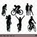 Cycling SVG, Athlete Cyclist SVG Bundle, Retro Vintage, Bike Life ...
