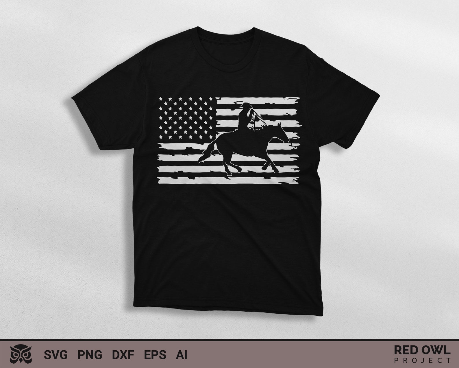 Cowboy SVG, American Flag Cowboy SVG, Western Country Southern, Horse ...