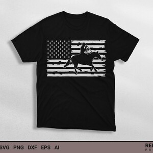 Cowboy SVG, American Flag Cowboy SVG, Western Country Southern, Horse ...