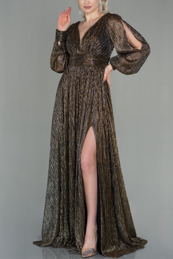 Silver Plus Size Formal Dresses