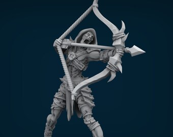 Reanimated Warriors Undead Skeleton Guard Hidden Crypt 28mm Miniatures ...