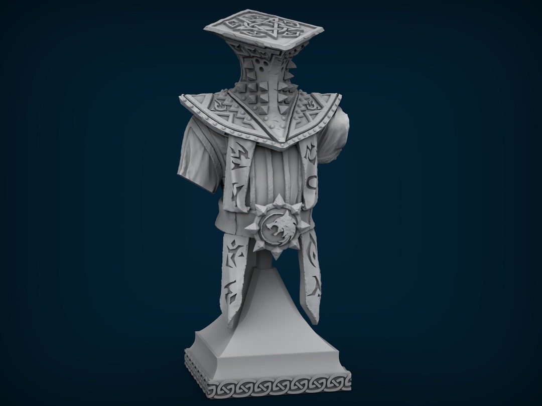 Arch Mage Coronus | Bust | 75mm Fantasy Miniature | 4K Detail | D&D ...