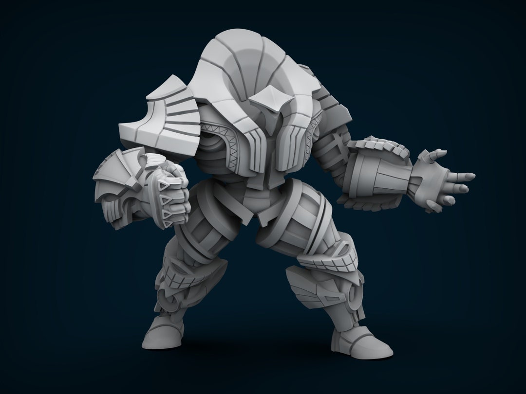 Guardian Golem C | Golems of Egypt | 32mm Fantasy Miniature | 4K Detail ...