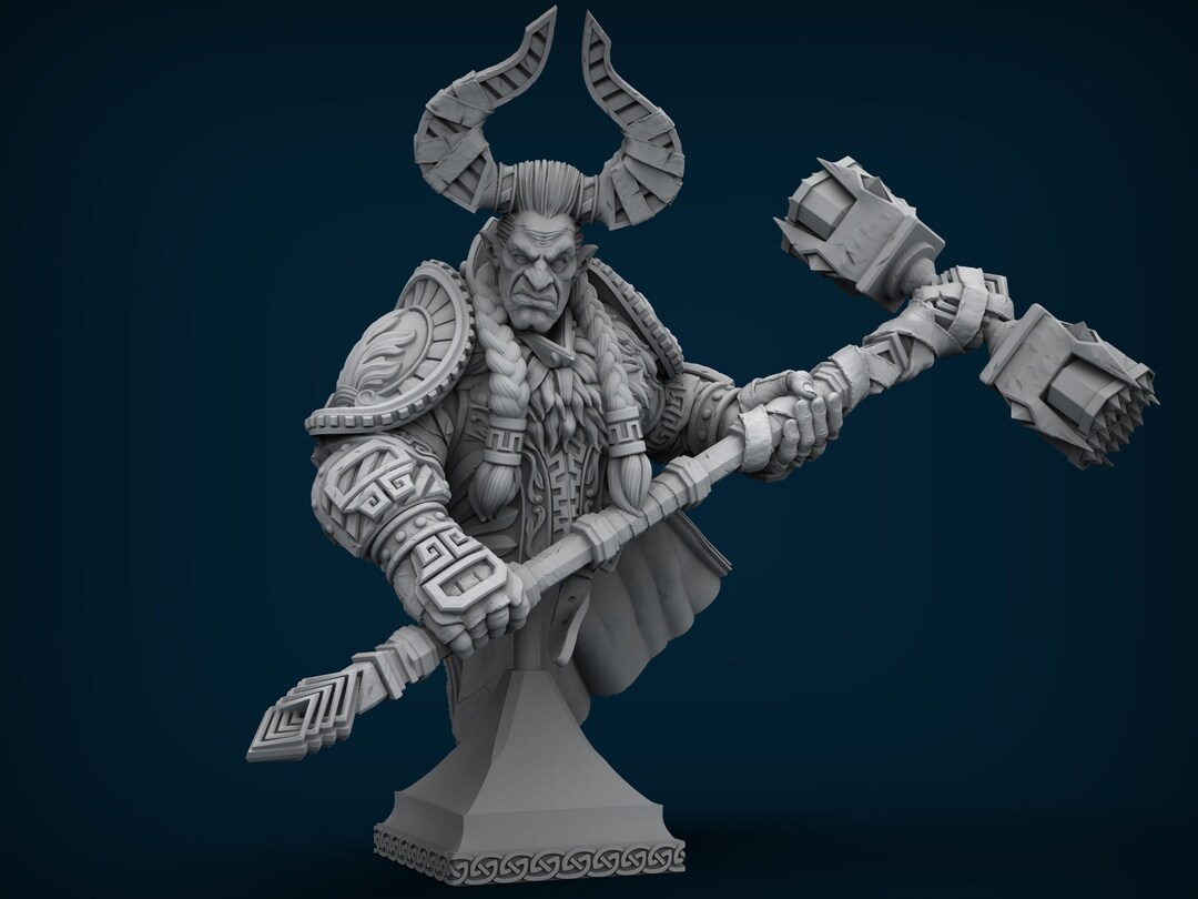 Gorden Shadowcaster Hobgoblin | Bust | 75mm Fantasy Miniature | 4K ...