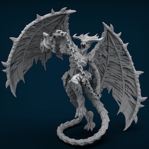 Agath Evil Winged Flail Demon Queen | Depths of Hell | 32mm Fantasy ...