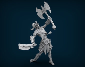 Reanimated Warriors Undead Skeleton Guard Hidden Crypt 28mm Miniatures ...