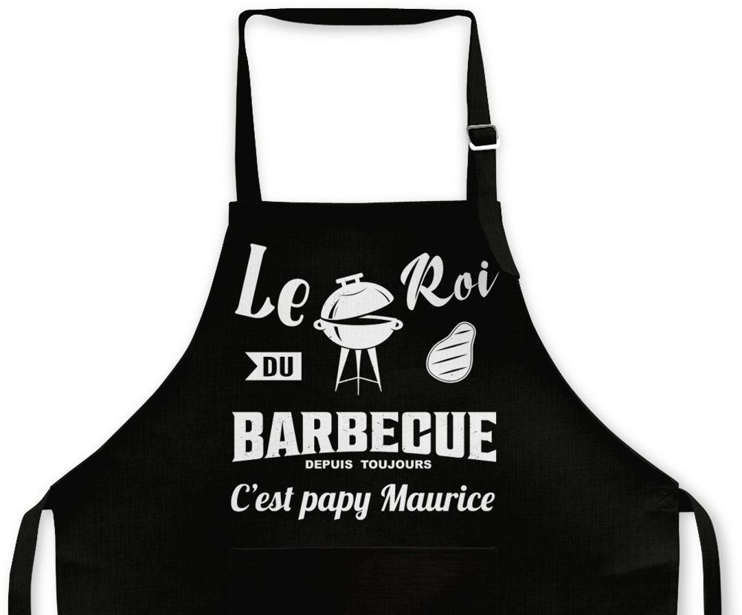 Tablier cuisine personnalisable Papy, papa, tonton, etc plusieurs ...