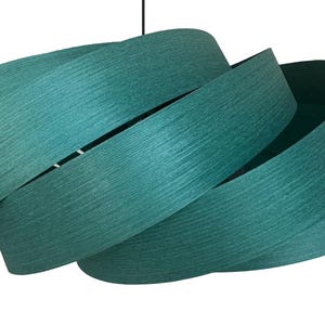 Green Chandelier | Modern Pendant Light | Wooden Lamp | Green Decor - Etsy
